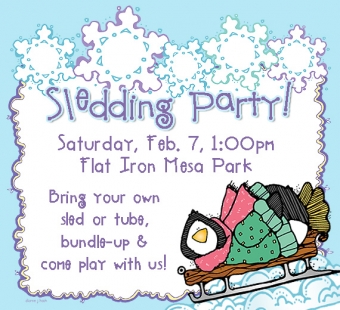 Snowflakes, snowmen and winter smiles clip art by DJ Inkers