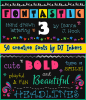 Download 50 fun, designer fonts and type up a smile today -DJ Inkers