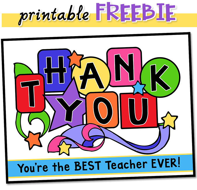 Say thank you to your favorite teachers with a smile from DJ Inkers