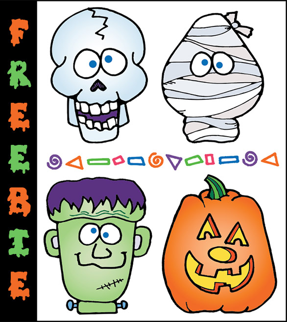 Trick-or-Treat Clip Art Freebie 3 of 4