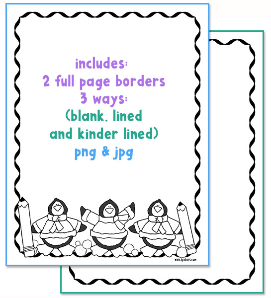 Winter writing prompts, handwriting practice and journal pages by DJ Inkers