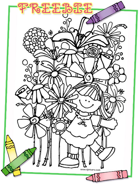 dj inkers coloring pages