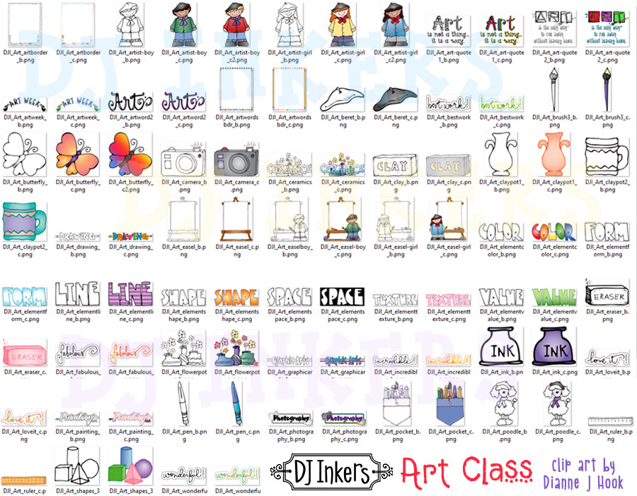 Art Class Clip Art Download